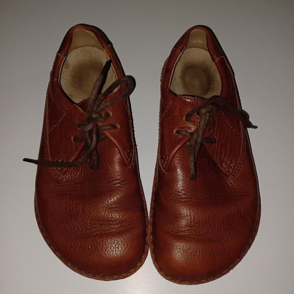 Birkenstock | Shoes | Birkenstock Memphis Mens Lace Up Brown Leather ...